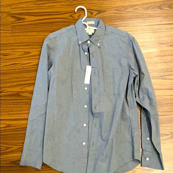 J. Crew | Shirts | Jcrew Slim Untucked Stretch Secret Wash Shirt Grey | Poshmark